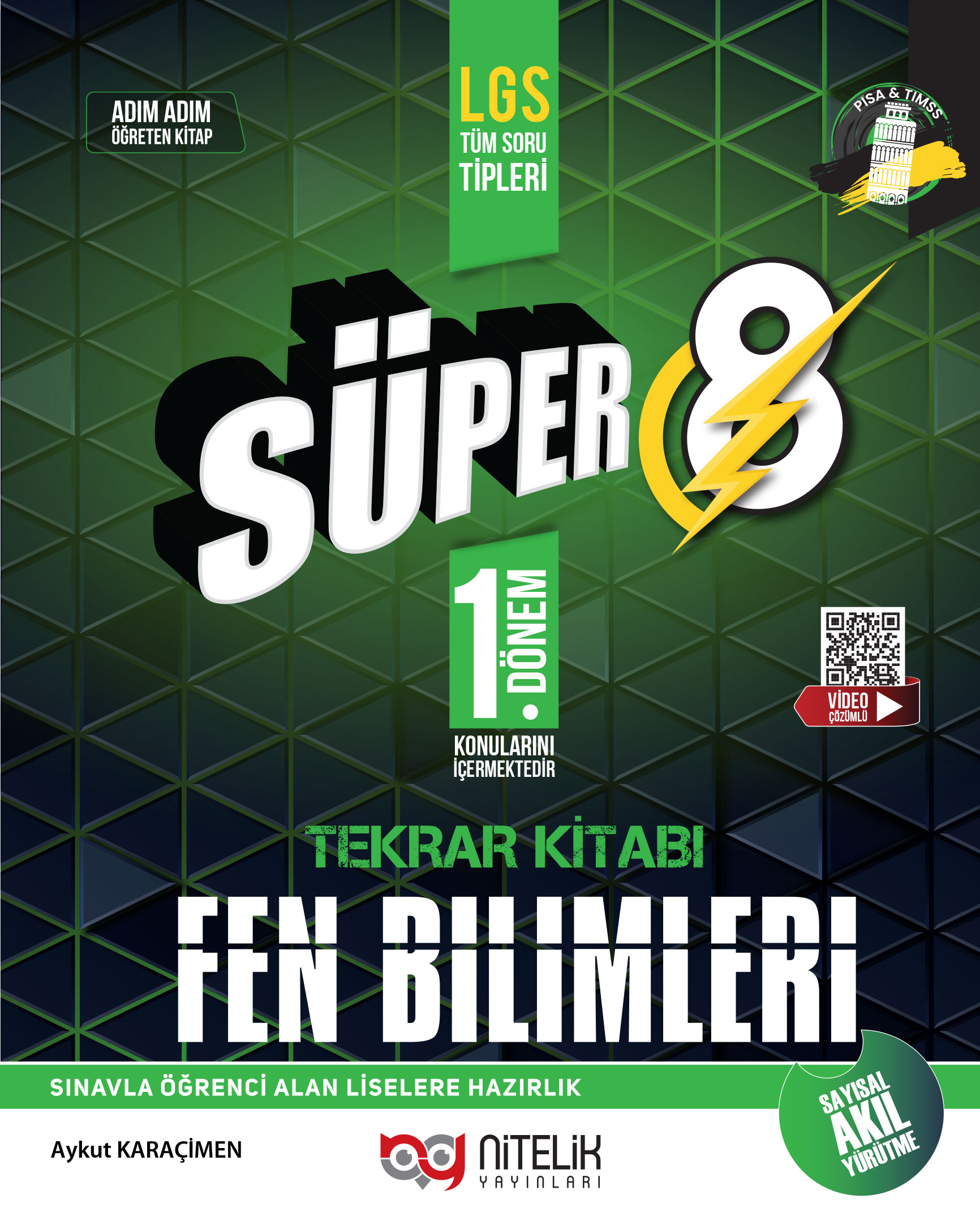 SÜPER 8 FEN BİLİMLERİ TEKRAR KİTABI | Nitelik Yayınları